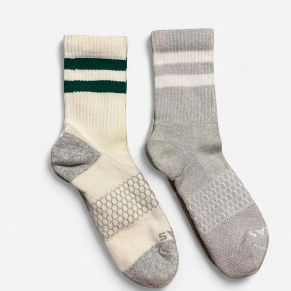 Bombas | Other | Bombas Green And Gray Athletic Socks | Poshmark